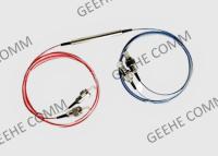 China Steel Tube 1310nm Fused WDM Low Loss 1x2 with FC/PC Connectors for Optical Networks for sale