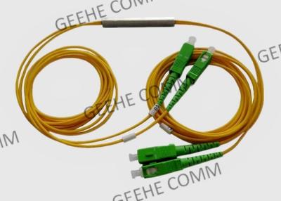 China Single Mode Fused WDM Wavelength Division Multiplexer 1310nm 1550nm Low Insertion Loss for sale