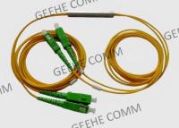 China Single Mode Fused WDM Wavelength Division Multiplexer 1310nm 1550nm Low Insertion Loss for sale