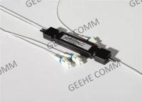 China 50/50 Single Mode 1×2 155nm pm fiber coupler for sale