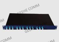 China 12 Port SC Duplex Multimode Fiber Patch Panel 1.2mm Steel 19 Inch Rack Mount for sale