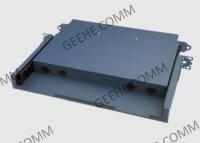 China 24 Port LC Splice Tray 19 Inch 1U Rack Mount Fiber Patch Panel 1.2mm Cold Rolled Steel for sale