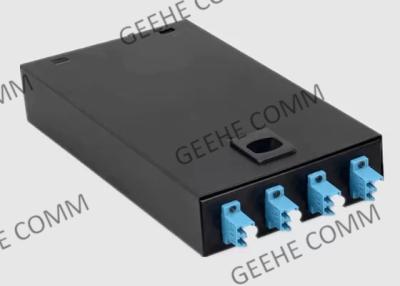 China CATV 1U LC Duplex 8 Port Loaded Patch Panel Multimode OM3 OM4 0.15dB Low Loss for sale