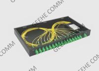 China 1×16 Rack Mount 1U SC/APC Fiber Optic PLC Splitter for sale
