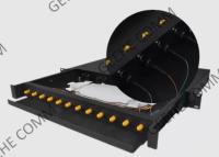 China ST Pigtail 50/125 1U 12 Port Fiber Optic Patch Panel for sale