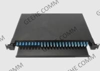 China 12 Port SC/UPC LC/UPC Optical Fiber Patch Panel for sale