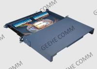 China 12 Port SC/UPC LC/UPC Optical Fiber Patch Panel for sale