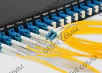 China 12 Port SC/UPC LC/UPC Optical Fiber Patch Panel for sale