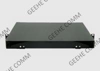China 1U HD Rack Mount Fiber Patch Panel With MPO / MTP Cassette Or Adapter Panel for sale