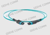 China Mulitfiber 3.0MM 40G MPT MPO Breakout Cable for sale
