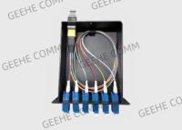 China 12 Fiber Pre-Installed 6 Duplex LC Adapters MTP MPO Fiber Breakout Cable Cassette OM4 for sale