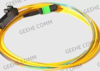 China Single Mode 2.0mm 40G MPO to 8x LC Fiber Breakout Cable 9/125 OS2 for sale