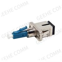 China SC/UPC Female to LC/UPC Male SingleMode Simplex Fiber Optic Adapter for sale