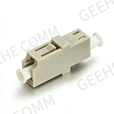 China LC to LC Simplex Multimode Fiber Optic Adapter OM3 0.2dB Insertion Loss for sale