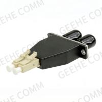 China LC/UPC Male to ST/UPC Female Multimode Duplex Fiber Optic Adapter 0.2dB for sale