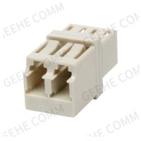 China LC to LC Duplex Multimode OM2 Fiber Optic Adapter Coupler 0.2dB Loss for sale