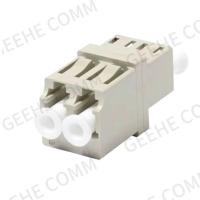 China LC to LC Duplex Multimode OM2 Fiber Optic Adapter Coupler 0.2dB Loss for sale