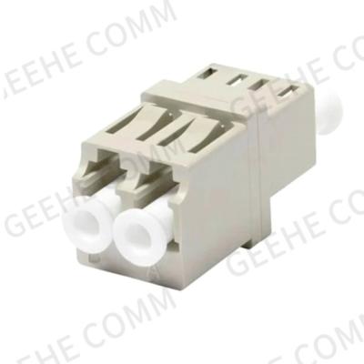 China LC to LC Duplex Multimode OM2 Fiber Optic Adapter Coupler 0.2dB Loss for sale