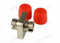 China FC/UPC to FC/UPC Simplex Fiber Optic Adapter with Flange Zirconia Sleeve for sale