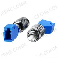 China LC Female to FC Male Hybrid Fiber Optic Adapter Coupler 0.2dB Insertion Loss Ceramic Sleeve for sale