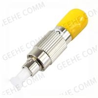 China ST Female to FC Male Singlemode Simplex Fiber Optic Adapter Coupler 0.2dB Insertion Loss for sale