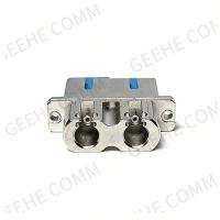 China SC/UPC Female to LC/UPC Female Singlemode Duplex Fiber Optic Hybrid Adapter Coupler 0.2dB for sale