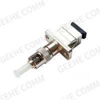 China ST/UPC Male to SC/UPC Female Singlemode Fiber Optic Hybrid Adapter 0.2dB Insertion Loss for sale