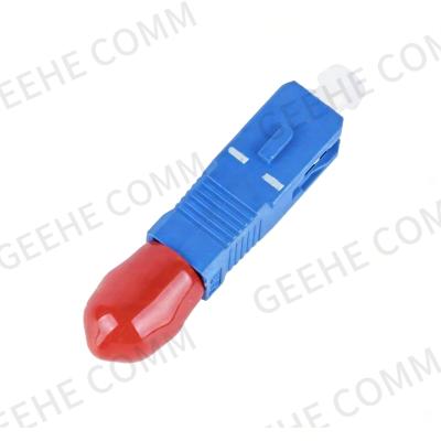 China SC/UPC Male to ST/UPC Female Singlemode Hybrid Fiber Optic Adapter Coupler 0.2dB for sale