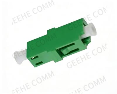 China LC/APC Singlemode Simplex Fiber Optic Adapter No Flange 1310nm OS2 for sale