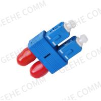 China SC/UPC Male to FC/UPC Female Singlemode Duplex Fiber Optic Hybrid Adapter Coupler 0.2dB for sale