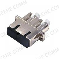 China LC/UPC Female to SC/UPC Female Duplex Hybrid Fiber Optic Adapter Coupler Ceramic Sleeve 0.2dB for sale