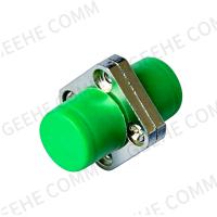 China FC to FC Singlemode Simplex Fiber Optic Adapter With Rectangular Flange for sale