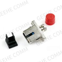 China FC Female to SC Female Singlemode Simplex Fiber Optic Hybrid Adapter Coupler 0.2dB Insertion Loss for sale
