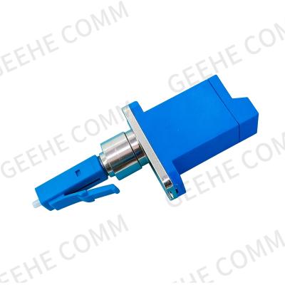 China E2000 Female to LC Male Singlemode Fiber Optic Hybrid Adapter Coupler 0.2dB for sale