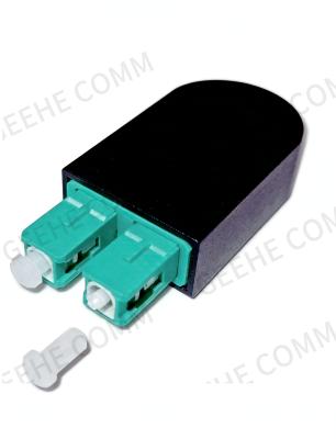 China SC/UPC Multimode Duplex OM3 Fiber Optic Loopback Module 9/125 for sale