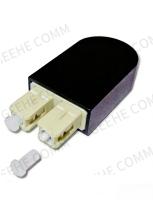 China SC/UPC Multimode OM3 Duplex Fiber Optic Loopback Adapter 50/125 for Network Testing for sale