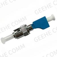 China ST Male to LC Female Singlemode Simplex Fiber Optic Hybrid Adapter Coupler 0.2dB Insertion Loss for sale