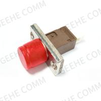 China FC Female to MU Female Singlemode Simplex Fiber Optic Hybrid Adapter Coupler 0.2dB for sale