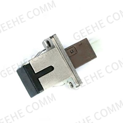 China SC Female to MU Female Singlemode Simplex Fiber Optic Hybrid Adapter Coupler 0.2dB for sale