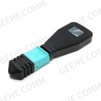 China 12 Core MPO MTP Multimode OM3 Fiber Optic Loopback Module Tester 10G 40G 100G for sale
