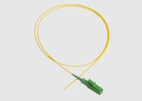China Simplex LC OS2 9/125 μm Single Mode Fiber Pigtail 0.9mm 1m for sale