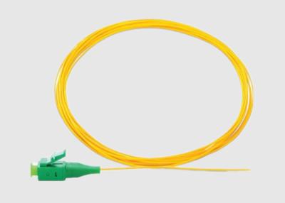 China Simplex LC OS2 9/125 μm Single Mode Fiber Pigtail 0.9mm 1m for sale
