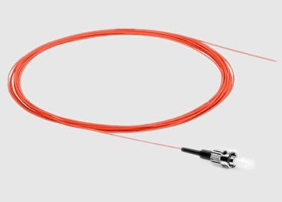 China ST Single-Mode OS2 Fiber Optic Pigtail 1 Meter 9/125um 900um Jacket for sale