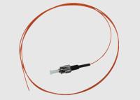 China ST Single-Mode OS2 Fiber Optic Pigtail 1 Meter 9/125um 900um Jacket for sale