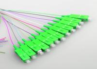 China Single Mode 12 Cores LSZH 0.9mm SC UPC Pigtail for sale