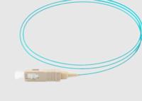 China Multimode OM3 Pigtail 2mm SC Fiber Pigtail Connector for sale