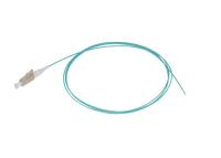 China G657A1 Aqua Multimode 1.5M OM3 Fiber Pigtail LC for sale