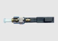 China 3.0mm ST Fiber Optic Connector PC Single Mode Low Insertion Loss Zirconia Ferrule for sale