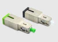 China SC UPC 5dB Single Mode Fiber Optic Attenuator Male to Female 1310nm 1550nm for sale