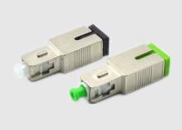 China SC UPC 5dB Single Mode Fiber Optic Attenuator Male to Female 1310nm 1550nm for sale